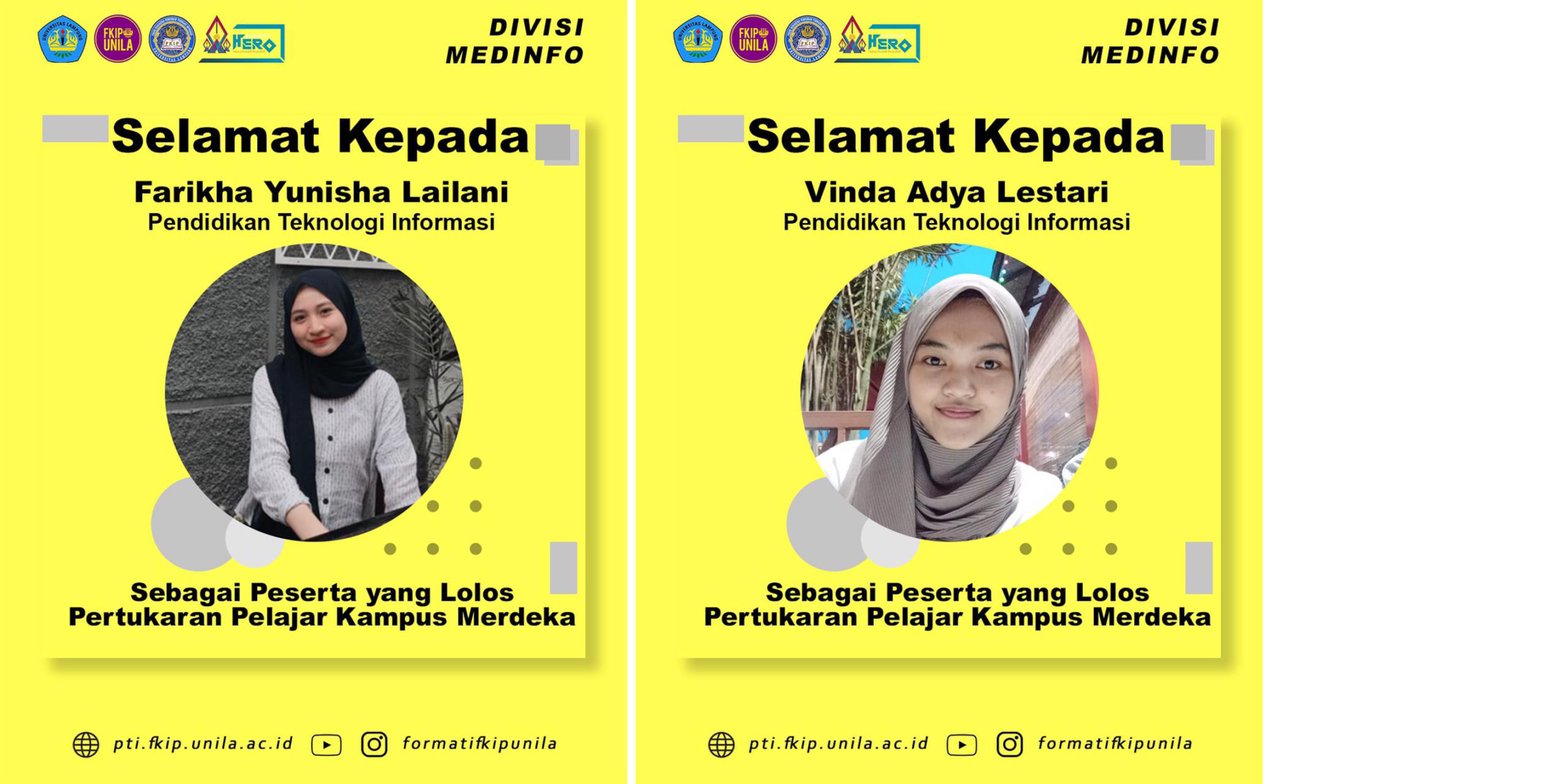 Pertukaran Pelajar Kampus Merdeka dan KMMI Mahasiswa- Mahasiswi PTI 2021 - Pendidikan Teknologi ...